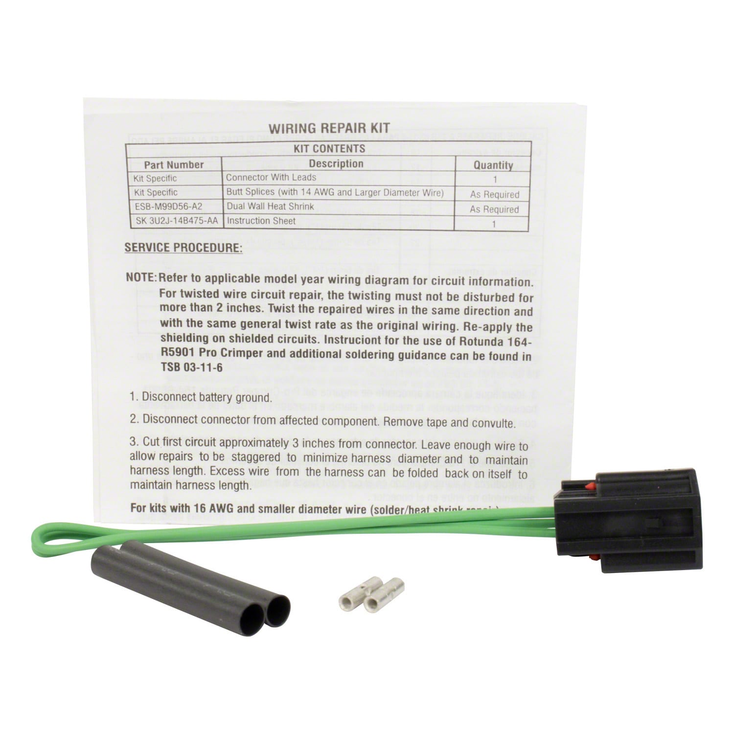 NEW Mt W Pl Kit 1 Wire WPT 476 Ford Ln My 1991 2011 C 3 02 Wienerwelten at new-mt-w-pl-kit-1-wire-wpt-476-ford-ln-my-1991-2011-c-3-02-wienerwelten-at