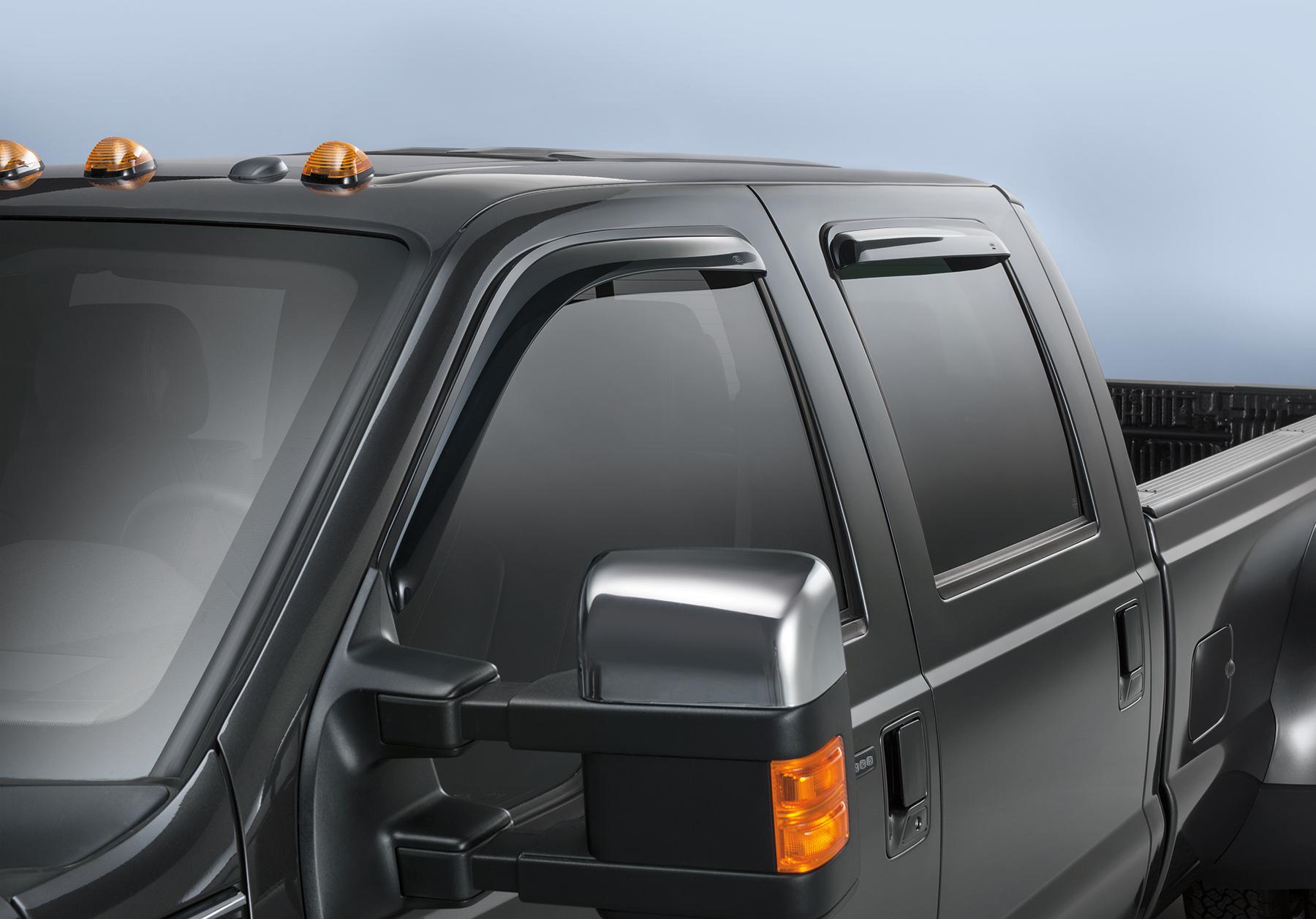 Ford f250 window rain guards store